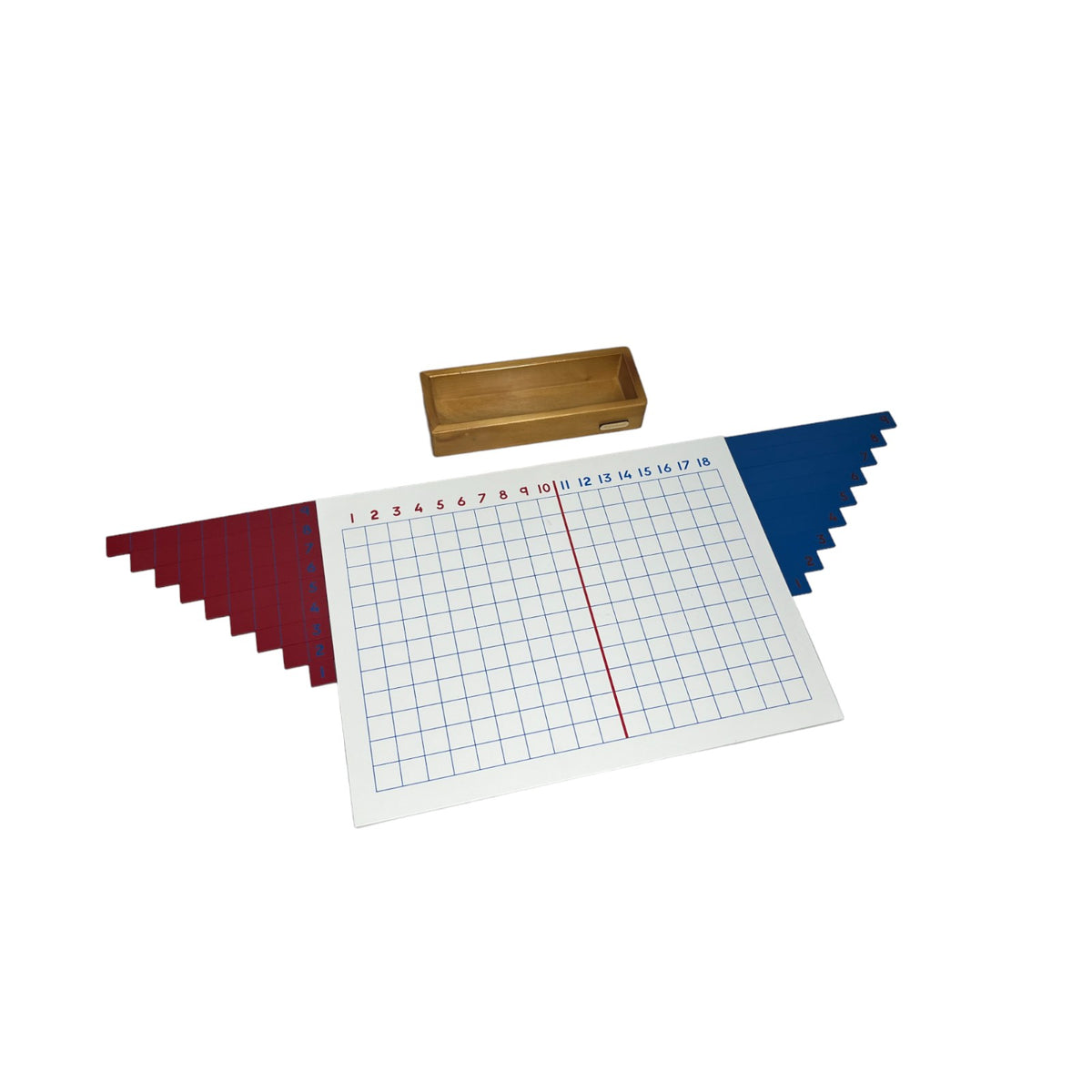 MONTESSORI ADDITION STRIP BOARD with Strip tray – TOYWOOD