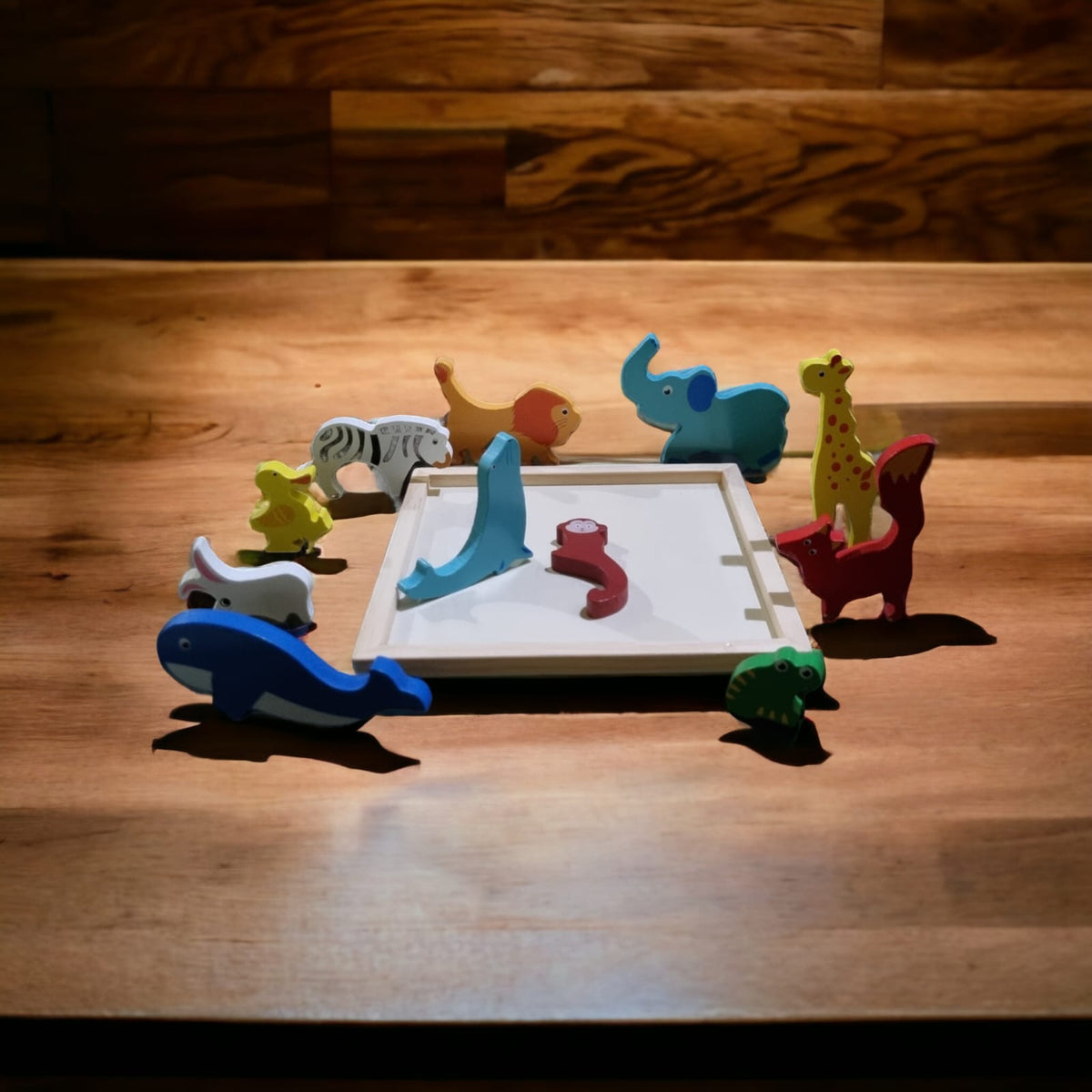 WOODEN 3D-WILD ANIMAL PUZZLE – TOYWOOD